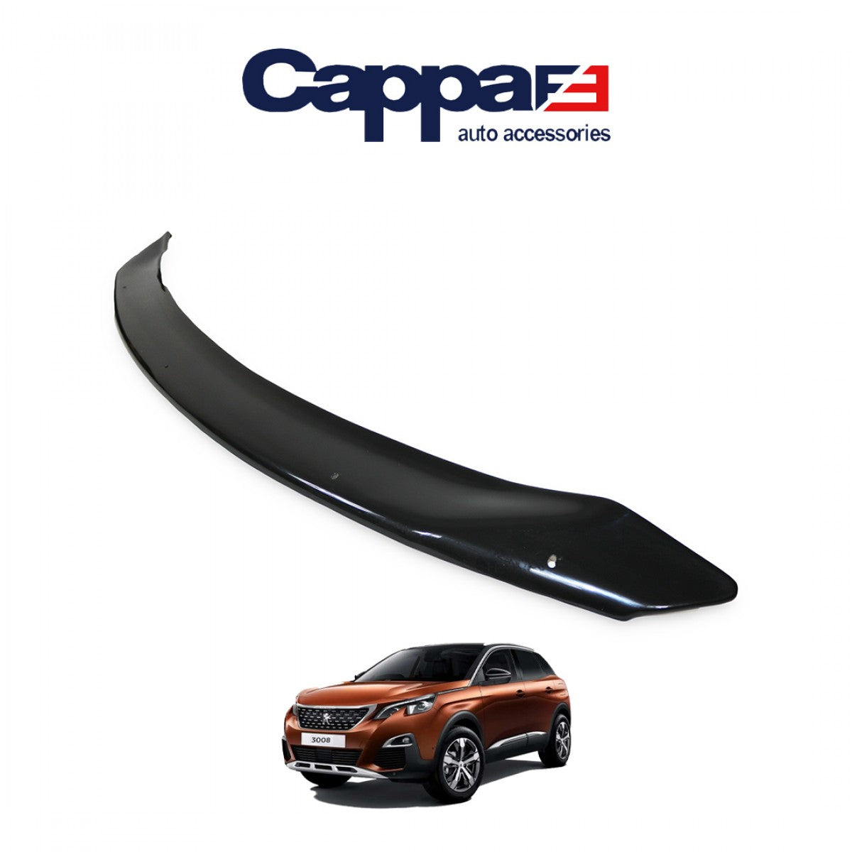 Hood Deflector Bug Shield for Peugeot 3008 (2017–2023) – Front Hood Pr ...